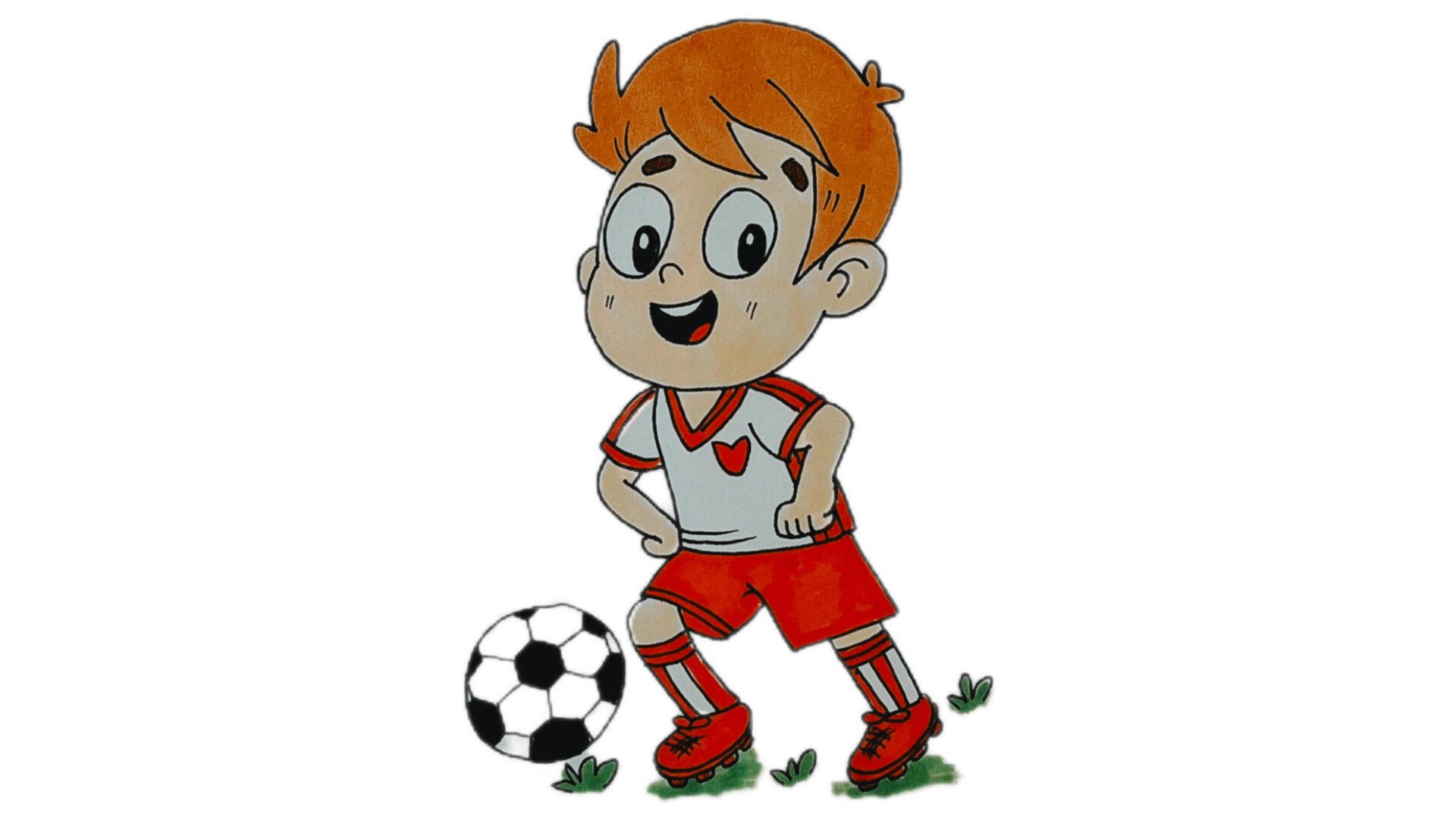 Как нарисовать футболиста/рисунки для срисовки