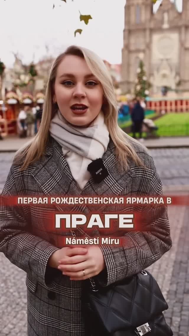 ПЕРВАЯ РОЖДЕСТВЕНСКАЯ ЯРМАРКА В ПРАГЕ #чехия #рождество #travel #christmas #praha #prague  #vánoce