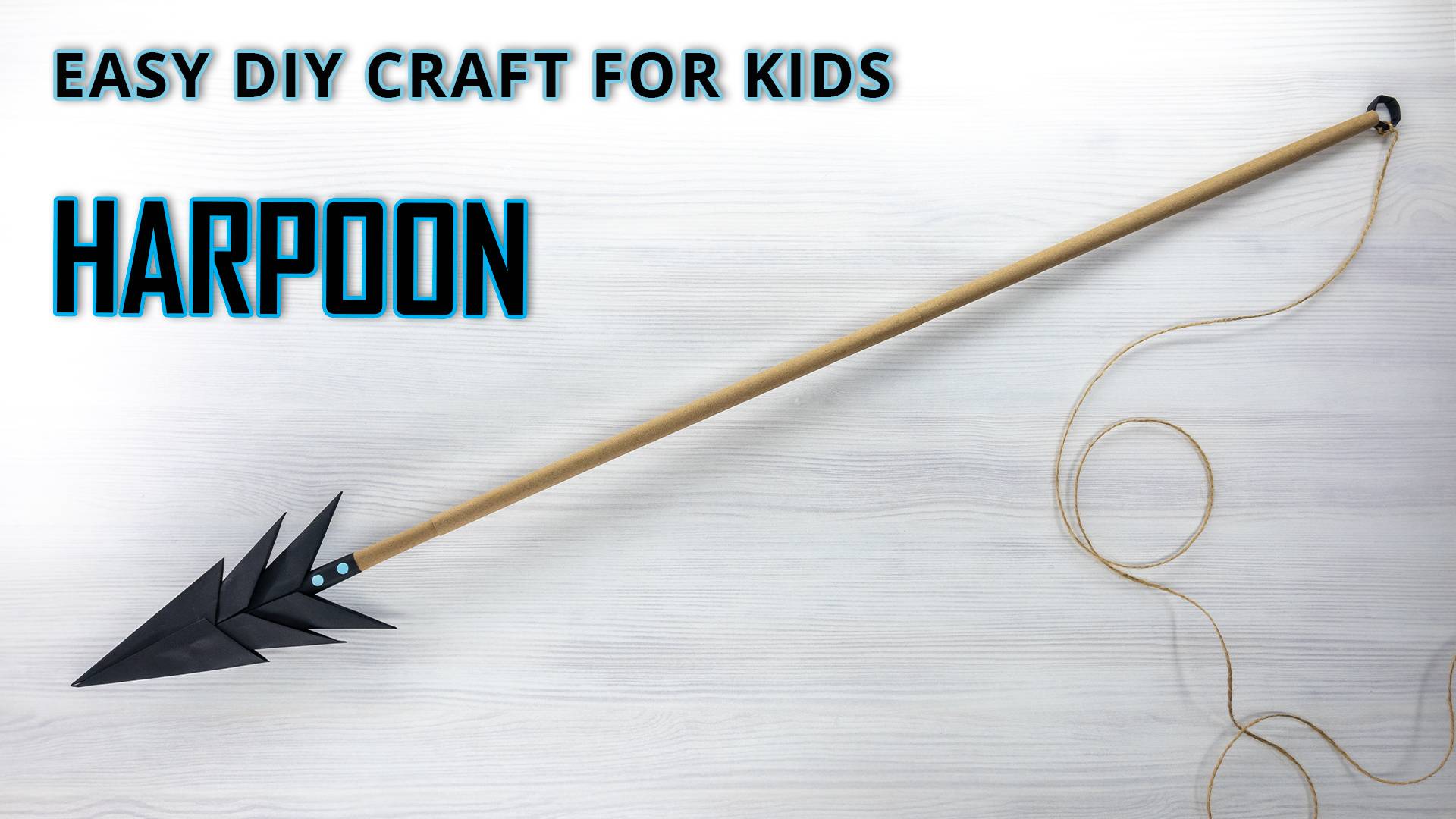 Как сделать китобойный гарпун из бумаги - создать китобойный гарпун за считанные минуты