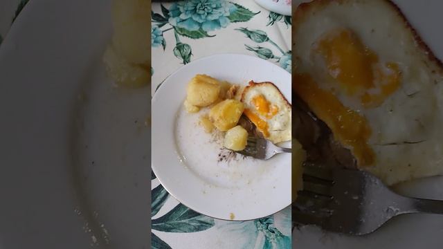 МУКБАНГ ЗАВТРАК