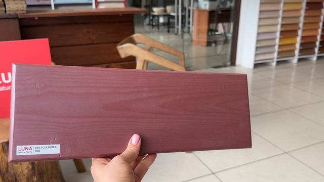 Цвет 464.712.9 SilberRed Масло для фасадов металлик LUNA арт.464