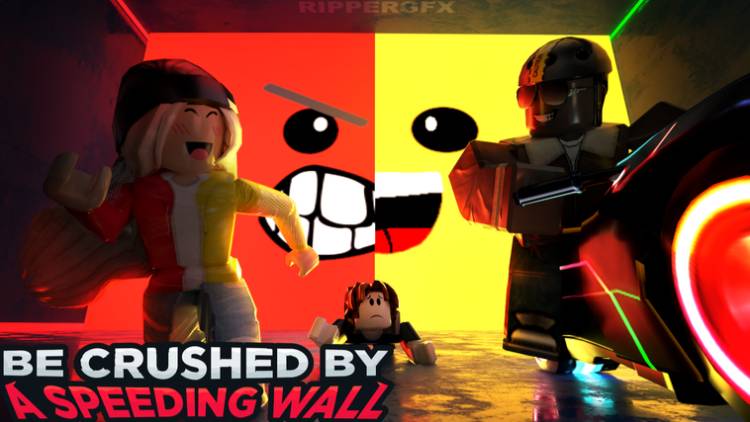 Красная стена хочет нас убить в Roblox 9 часть !