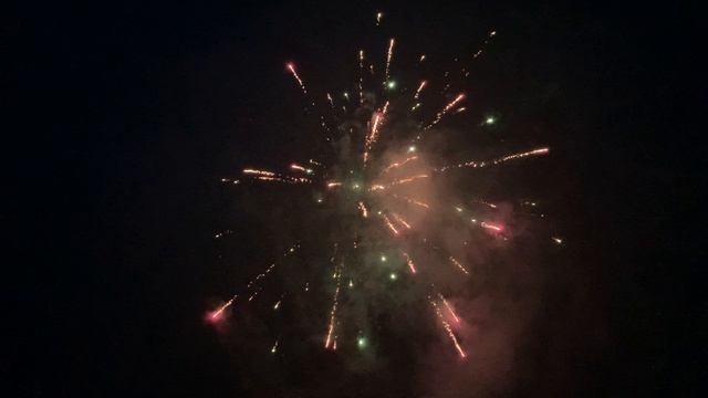 Салют на корпоратив Parus Medical Resort