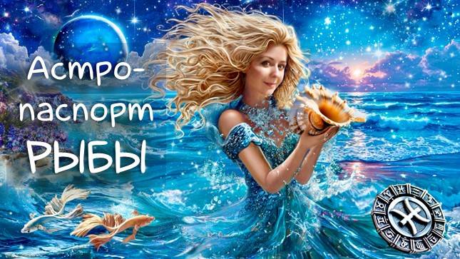 РЫБЫ| Астрологический паспорт от Валерии Лавандовой #рыбы #гороскоп #знакизодиака #астрология #рыбы