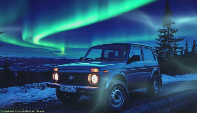 Спокойные ночи на Ниве по Жизни 10. Северное сияние.