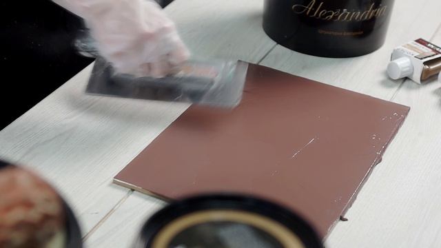 Как наносить штукатурку Alexandria от TICIANA DELUXE?