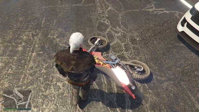 В мотоцикл вселились бесы