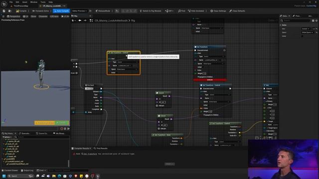 Control Rig： Runtime Look-At for NPCs and Enemies  ｜   Unreal Engine Tutorial