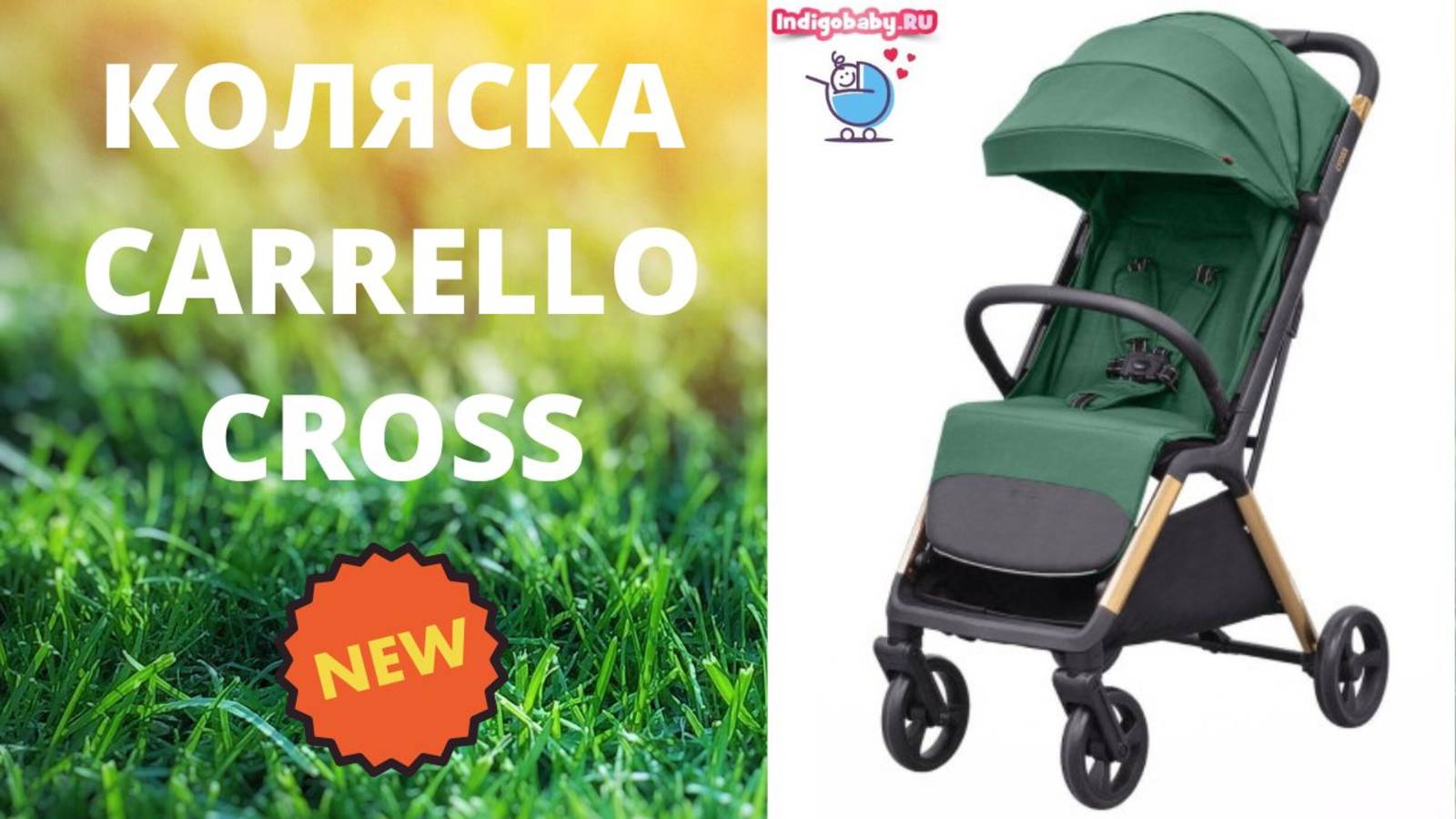 Коляска CARRELLO CROSS crl-5523❤. Смотрите видеообзор первыми!
