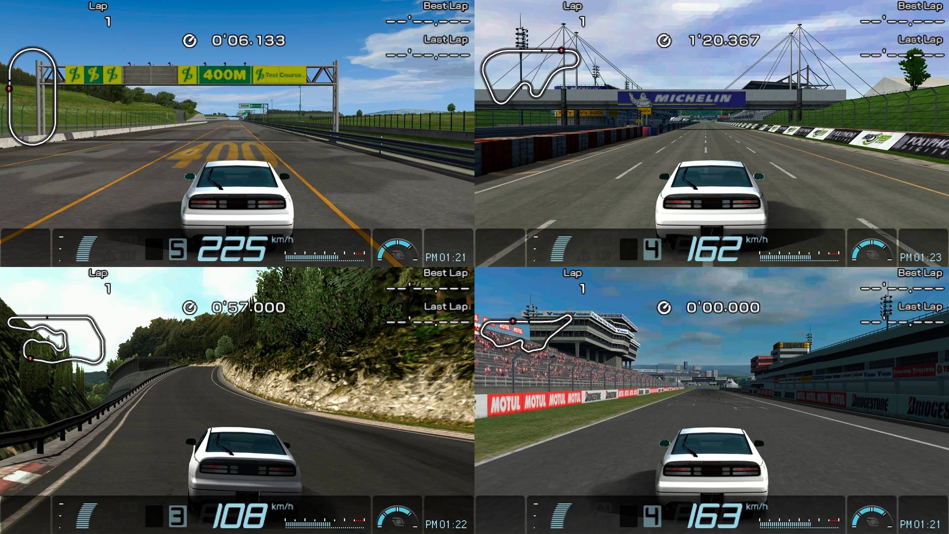 Gran Turismo (PSP) - Все Гоночные Трассы