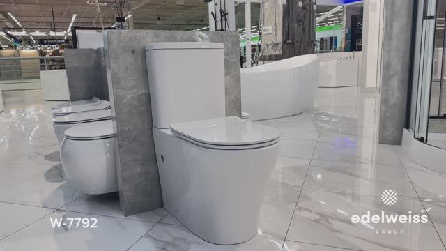 Унитаз-компакт Black & White W-7792