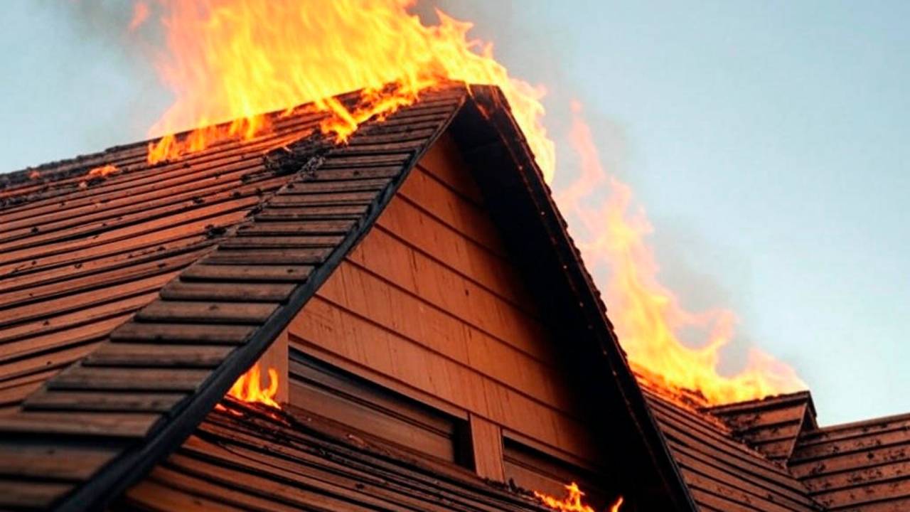 Пожар в доме и эковата. Как ведёт себя эковата при пожаре?