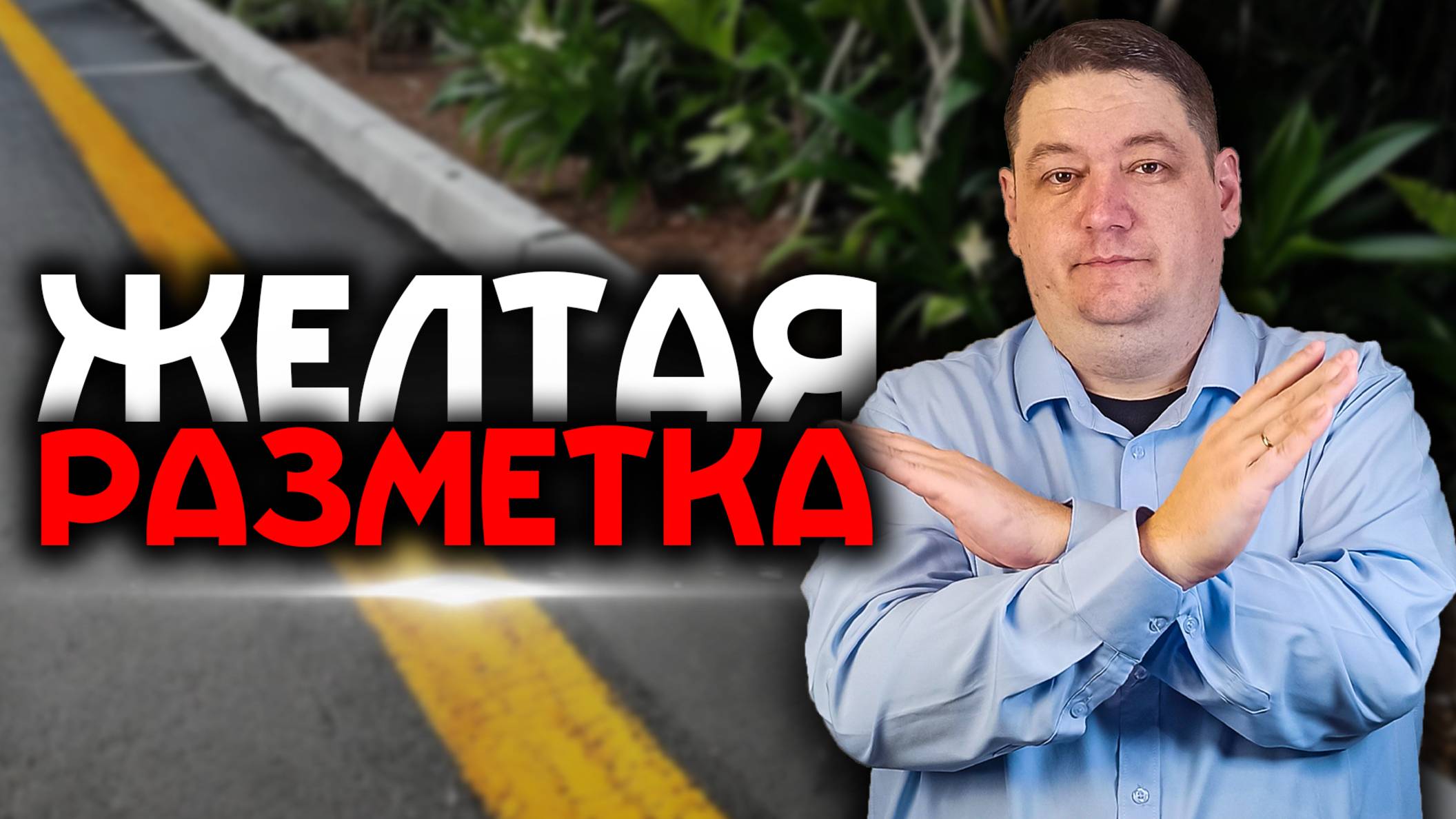 Парковка на желтой линии разметки 1.4