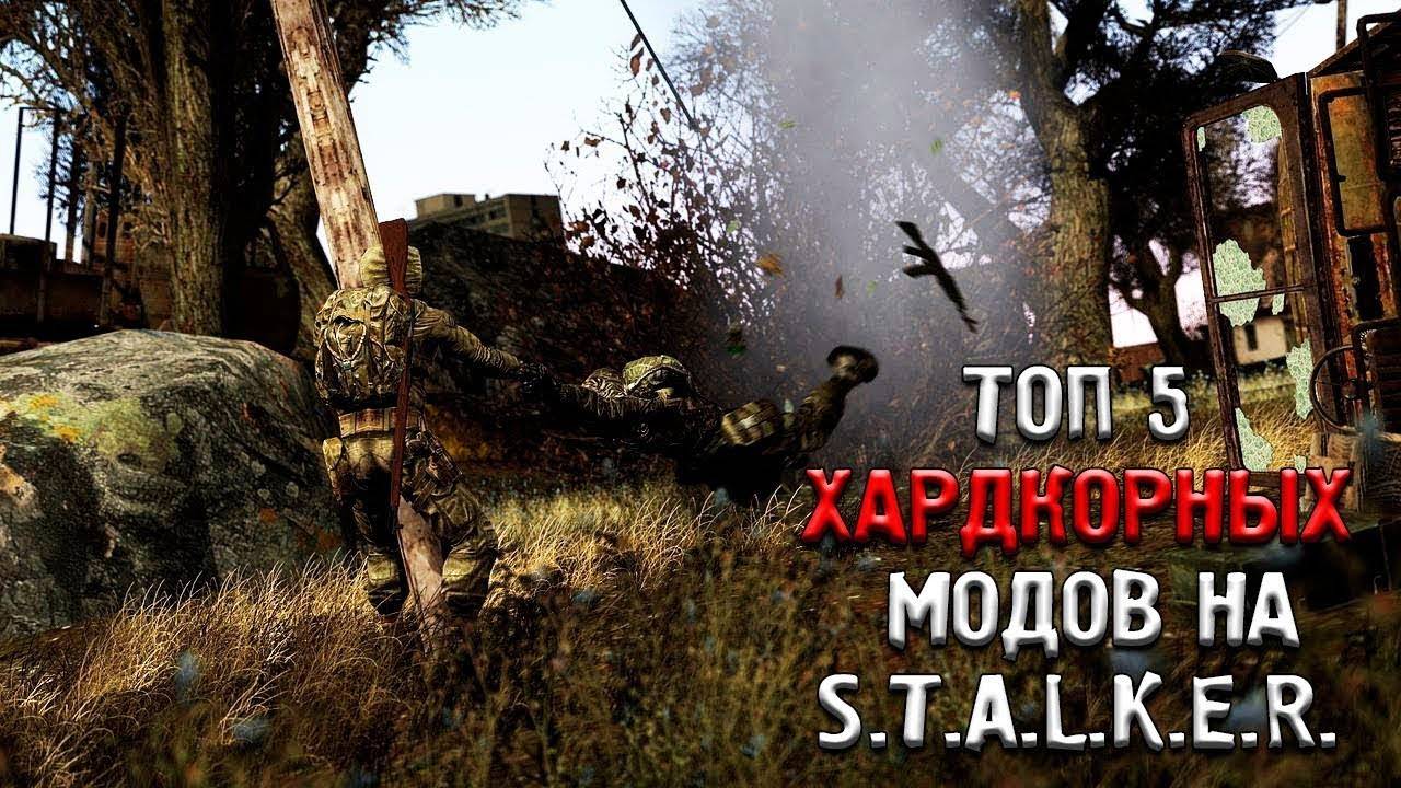 ТОП 5 ХАРДКОРНЫХ МОДОВ СТАЛКЕР