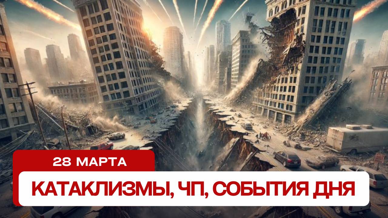 Катаклизмы сегодня 28.03.2025. Новости сегодня, ЧП, катаклизмы за день, события дня