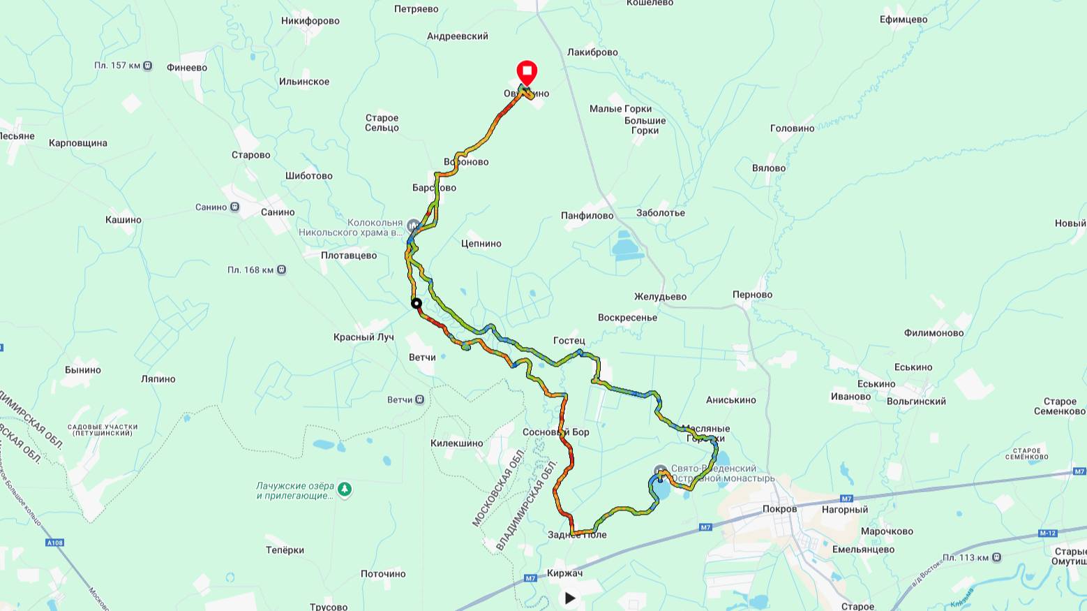 Поездка в Введенский монастырь 2024