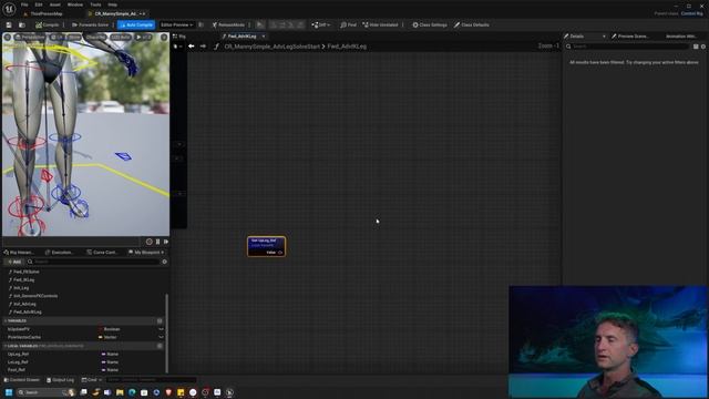 Control Rig #10-2_   Advance Leg_ Forward IK Solve _   Unreal Engine Tutorial