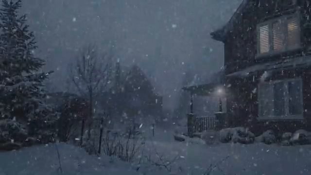 ЗВУКИ ХОЛОДНОГО ВЕТРА,ПРОНОСЯЩЕГОСЯ СКВОЗЬ ЧИСТЫЙ БЕЛЫЙ СНЕГ В ЗИМНЮЮ НОЧЬ.