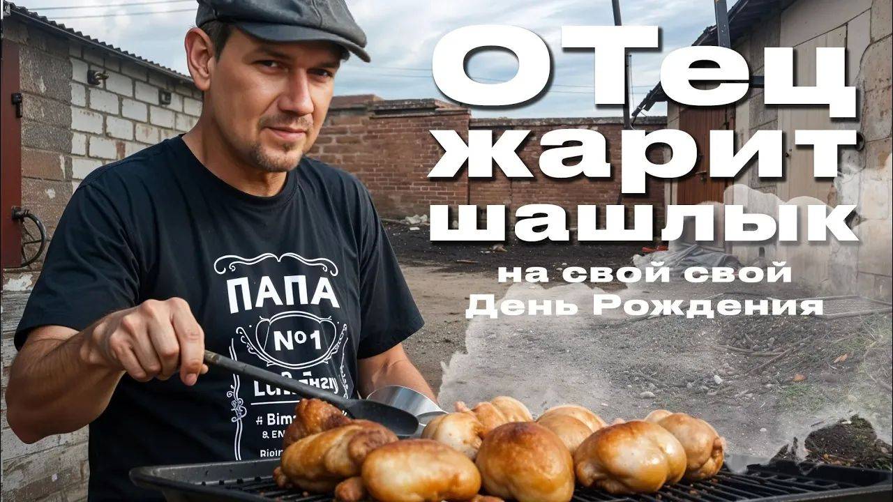 ОТец жарит 13 марта 25г