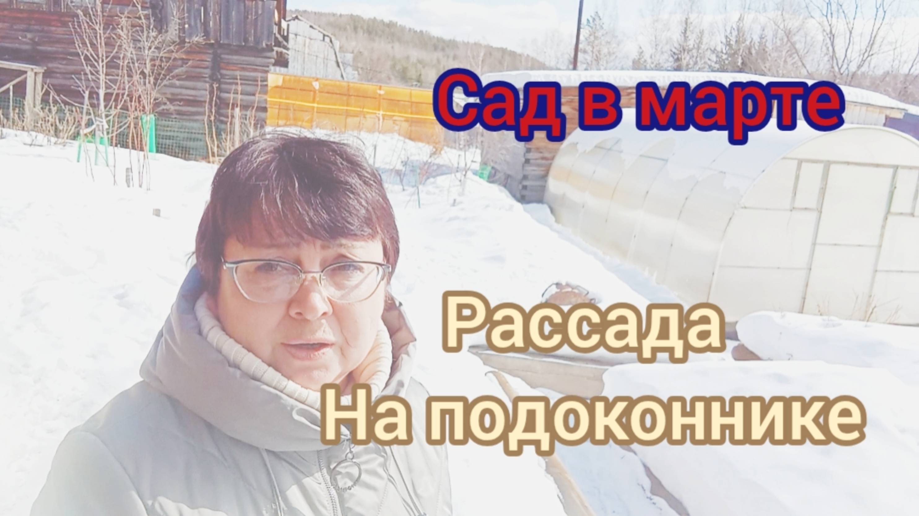 Планирую работу в апреле. Рассада на подоконнике.