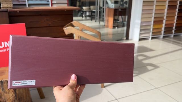 Цвет 464.712.4 SilberCherry Масло для фасадов металлик LUNA арт.464