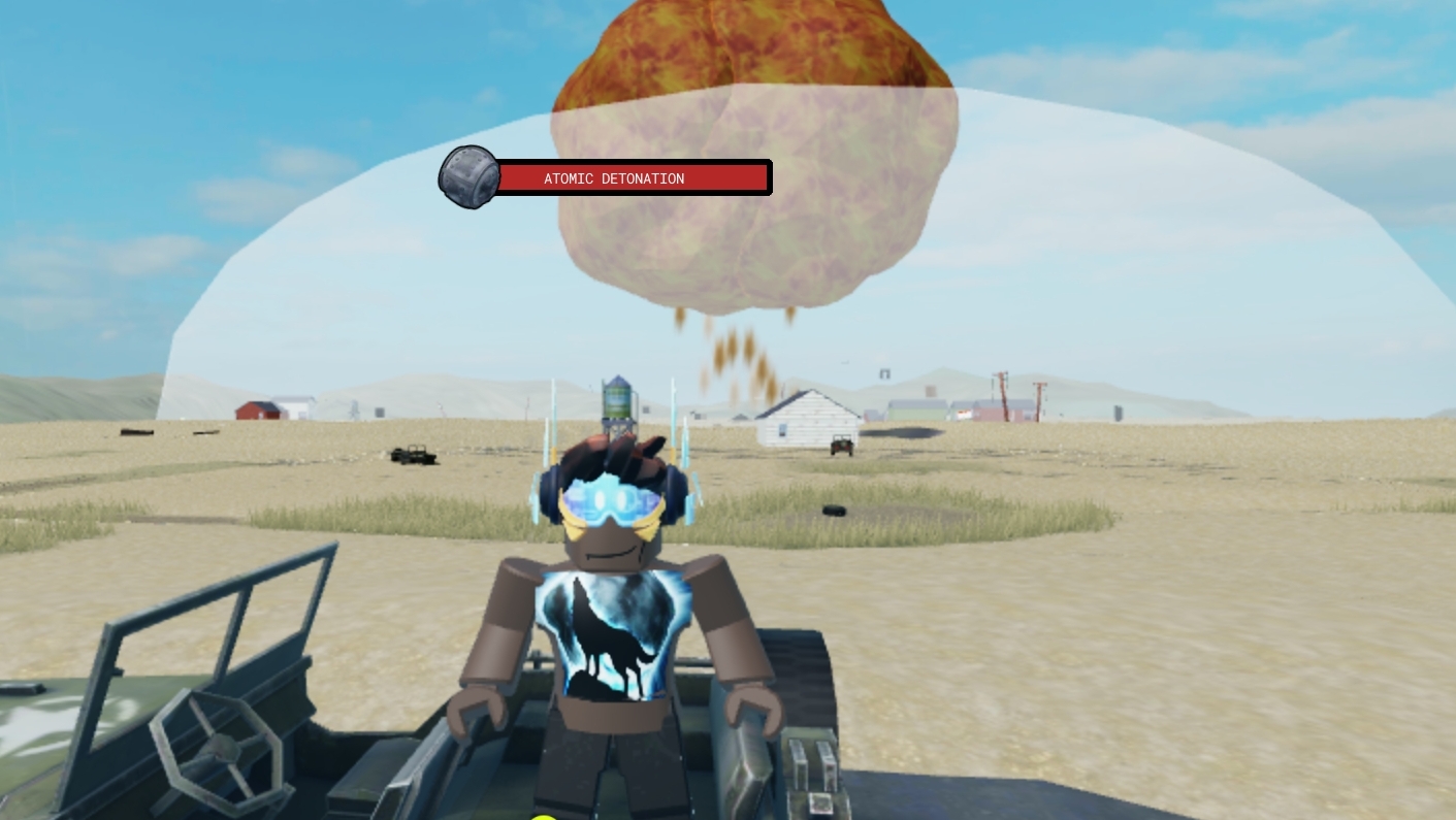 Ядерный взрыв в роблокс это жесть