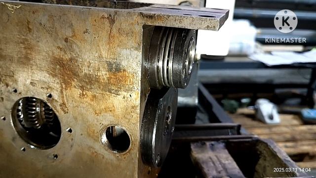 3У10В Профилактические работы и ремонт круглошлифовального станка. Часть вторая.