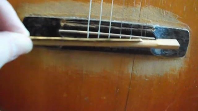 Способ настроить мензуру на акустической гитаре