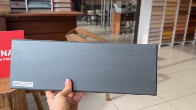 Цвет 464.712.1 SilberSchwarz Масло для фасадов металлик LUNA арт.464