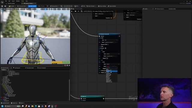 Control Rig #8_ World Aligned Controls _ Unreal Engine Tutorial