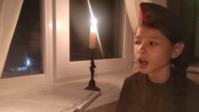 Андриевская Ева, 8 лет, школа п. Ольга - День Победы