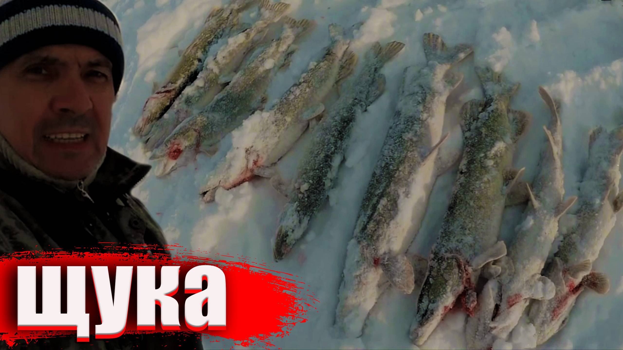 Рыбалка. Зимняя рыбалка. Щука на жерлицы.