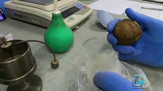 Определение влажности на границе текучести грунта по ГОСТ 5180