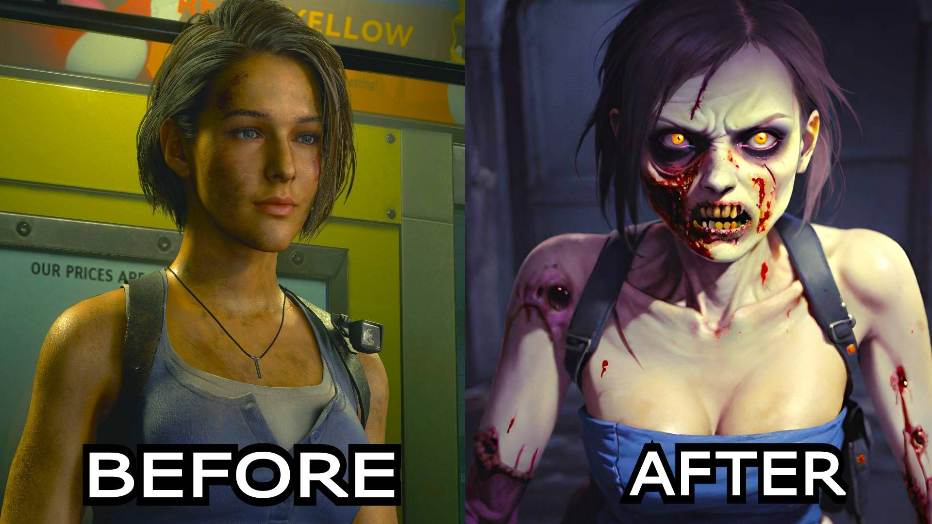 😵 GAME CHARACTERS BECOME ZOMBIES – PART 2 [AI GENERATION]