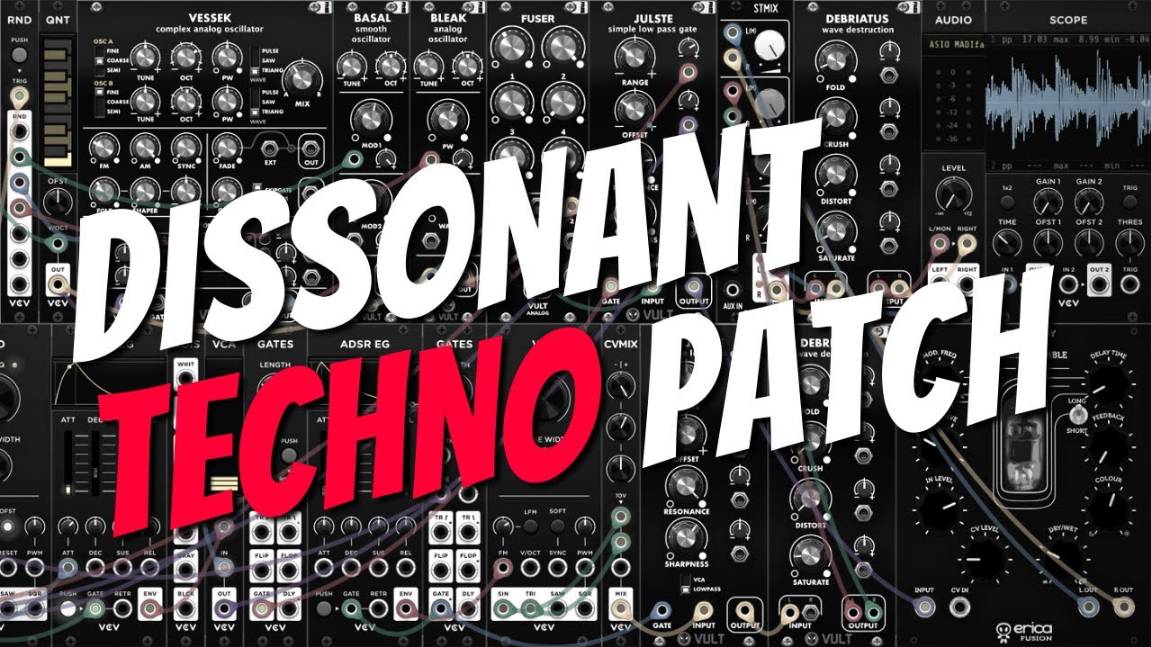 65 - Vult Modular Techno Patch - Vessek, Basal, Bleak
