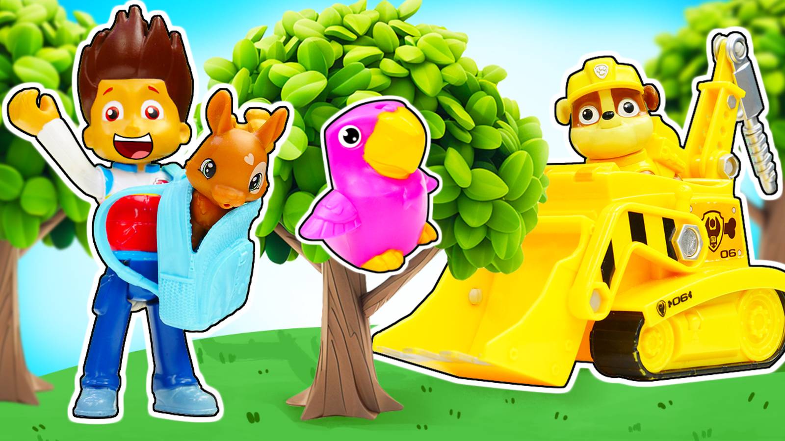 Райдер и крепыш сажают дерево!