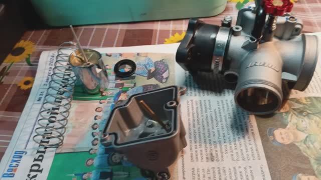 DUKE 300, карбюратор Nibbi pe 30