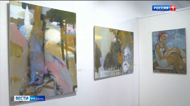 Выставка Маргоски. Рязанский художественный музей. Телеканал Вести. Март 2025г.