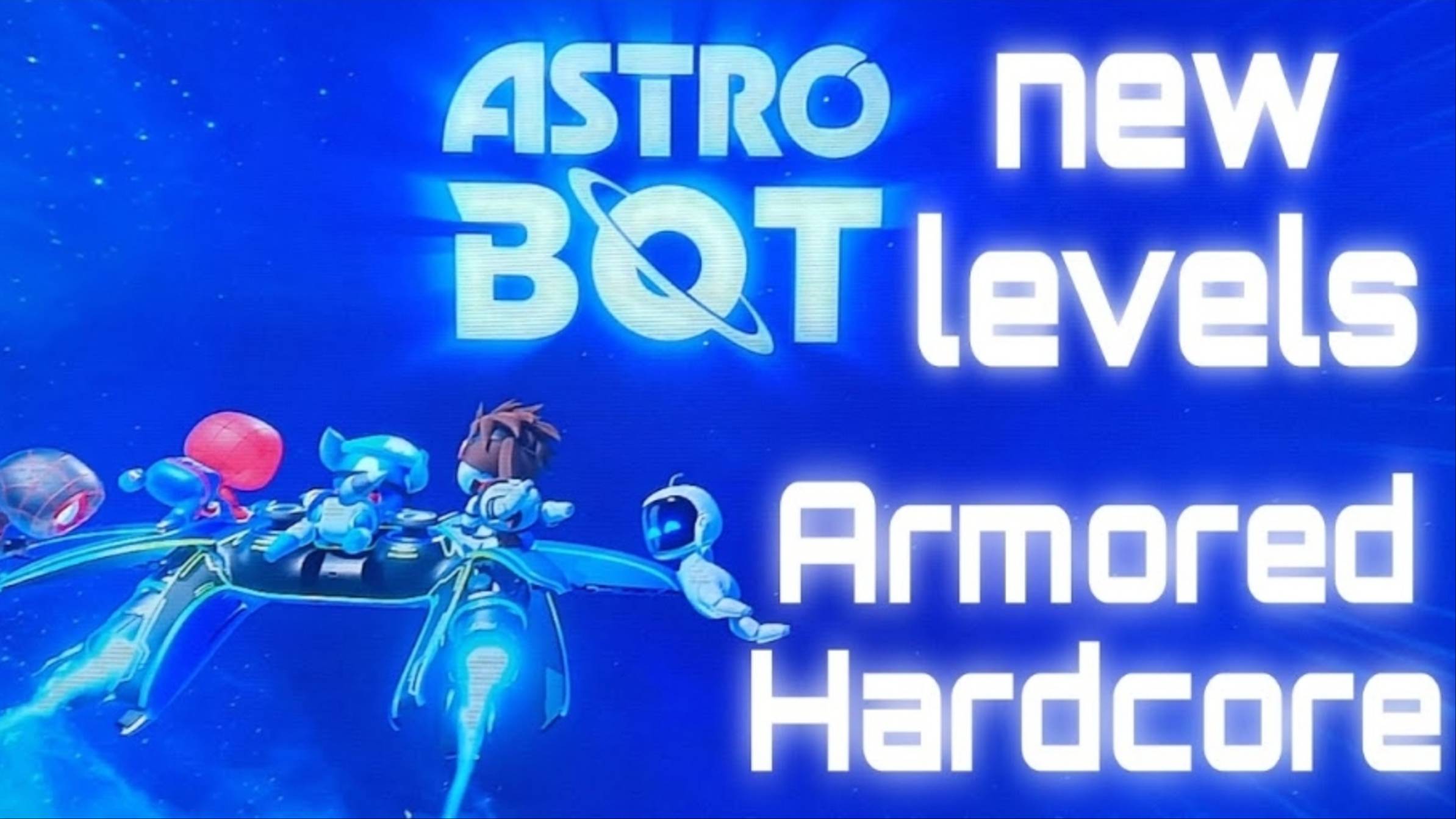 Astro Bot новые уровни: Бешеная бездна - Суровая броня