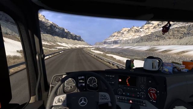 Euro Truck Simulator 2 ... Мандарин-Benz по дорогам Азии ... # 1