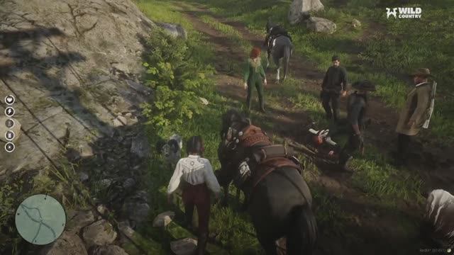 RDR 2 RP Воспоминания из жизни Евы Бейлис / Столкновение
