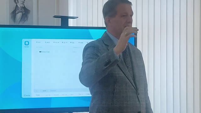 Встреча с Денисом фон Мекком в школе им. Успенского Ташкент Узбекистан 21-02-2025