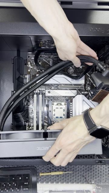 Сборка ПК23 Ryzen 9950x RTX4070ti super #pcbuild #pcgaming