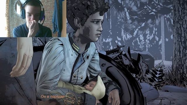 The Walking Dead: Season Two Эпизод 5 Ребекка Умерла Теперь будем Защищать Эй-Джея Прохождение #8