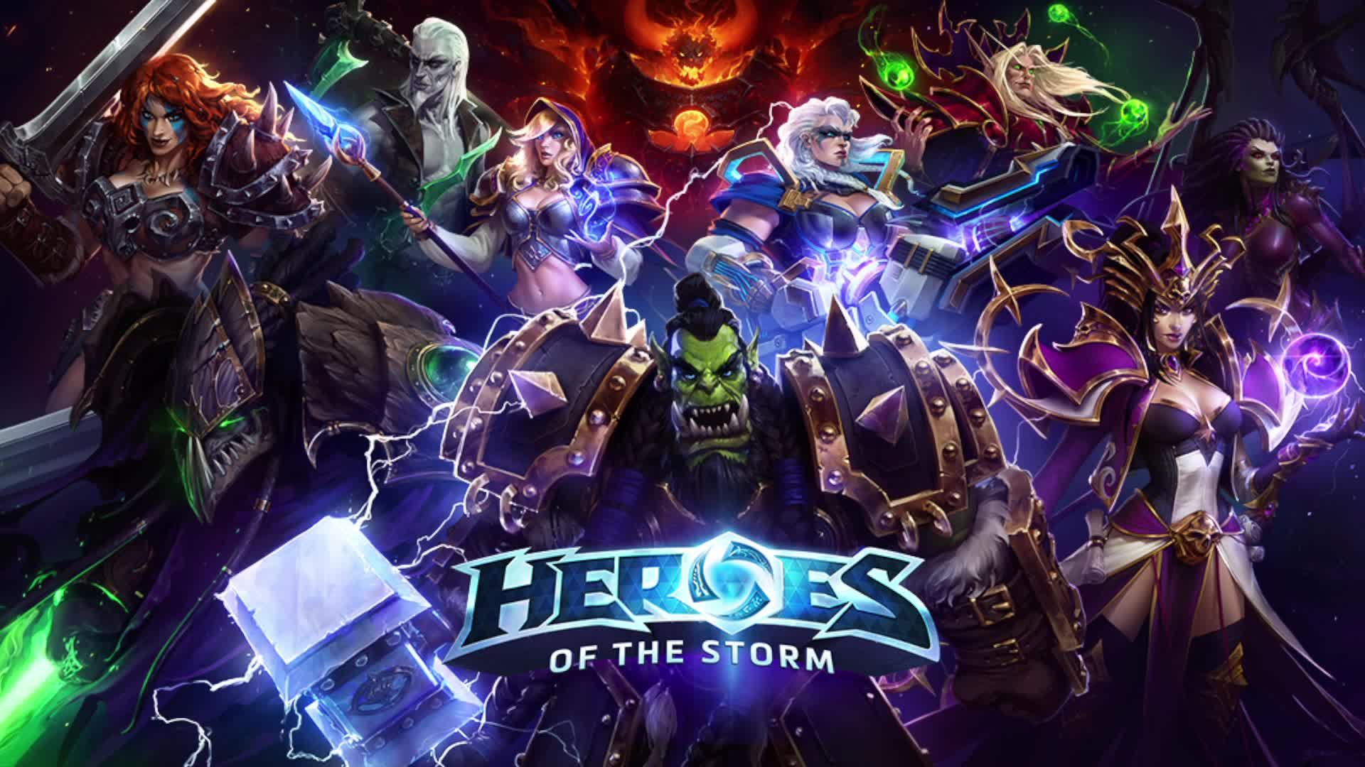 Heroes of the Storm. Не судите строго за игру)))