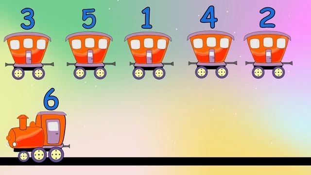 ЦИФРЫ от меньшего к большему .Цифры от большего к меньшему