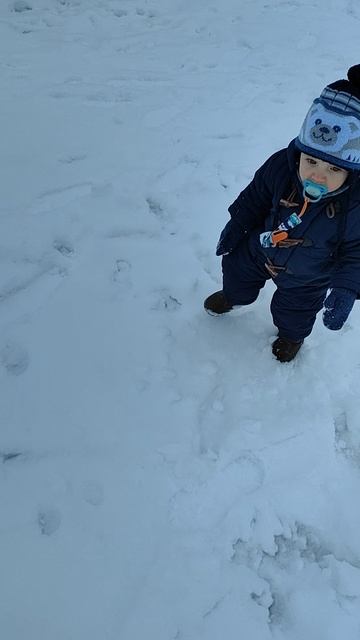 НАША ПЕРВАЯ ЗИМА С СЫНКОЙ)