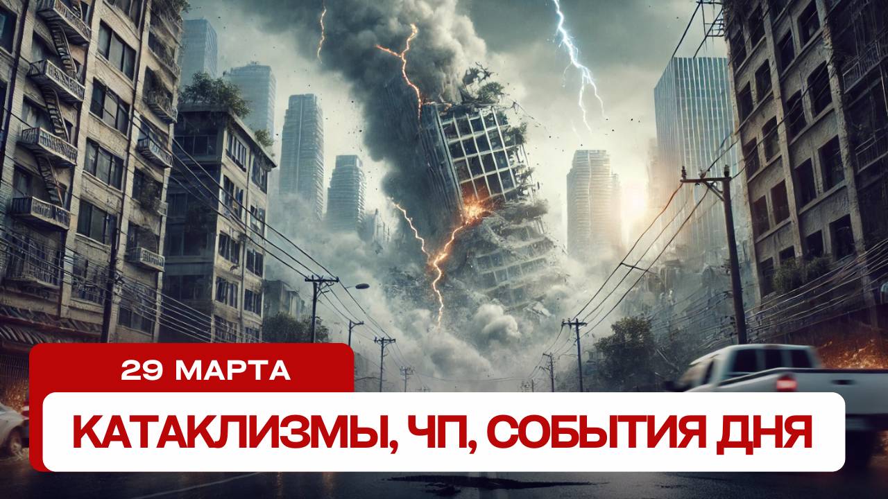 Новости сегодня 29.03.2025. Катаклизмы за день, ЧП, события дня