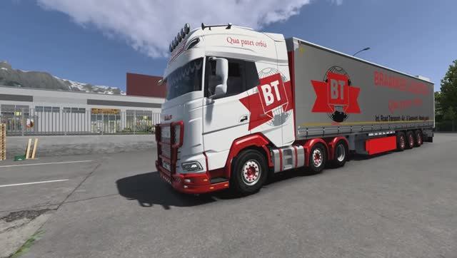 Euro Truck Simulator 2 (v1.53.x, 1.54.x) - DAF 2021 от Джаспера v 1.1.7