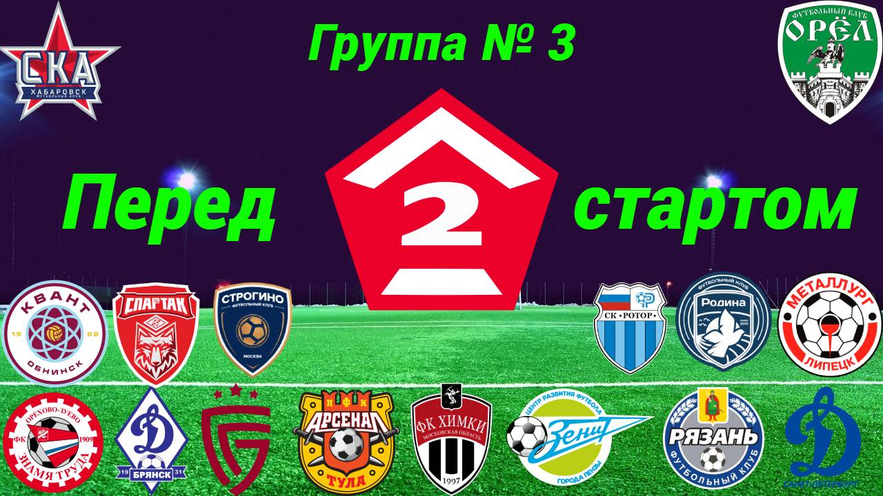 Вторая лига, Дивизион Б. Группа № 3. Перед стартом сезона 2025 года.